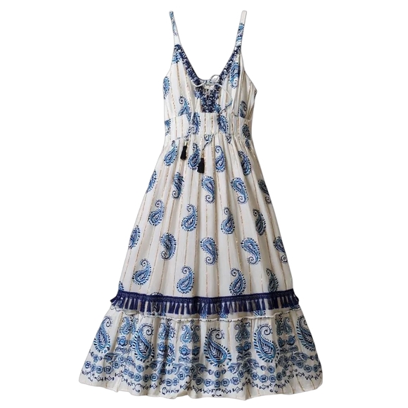 Anthropologie | Dresses | Anthropologie Me 2 Magic Embroidered Long ...